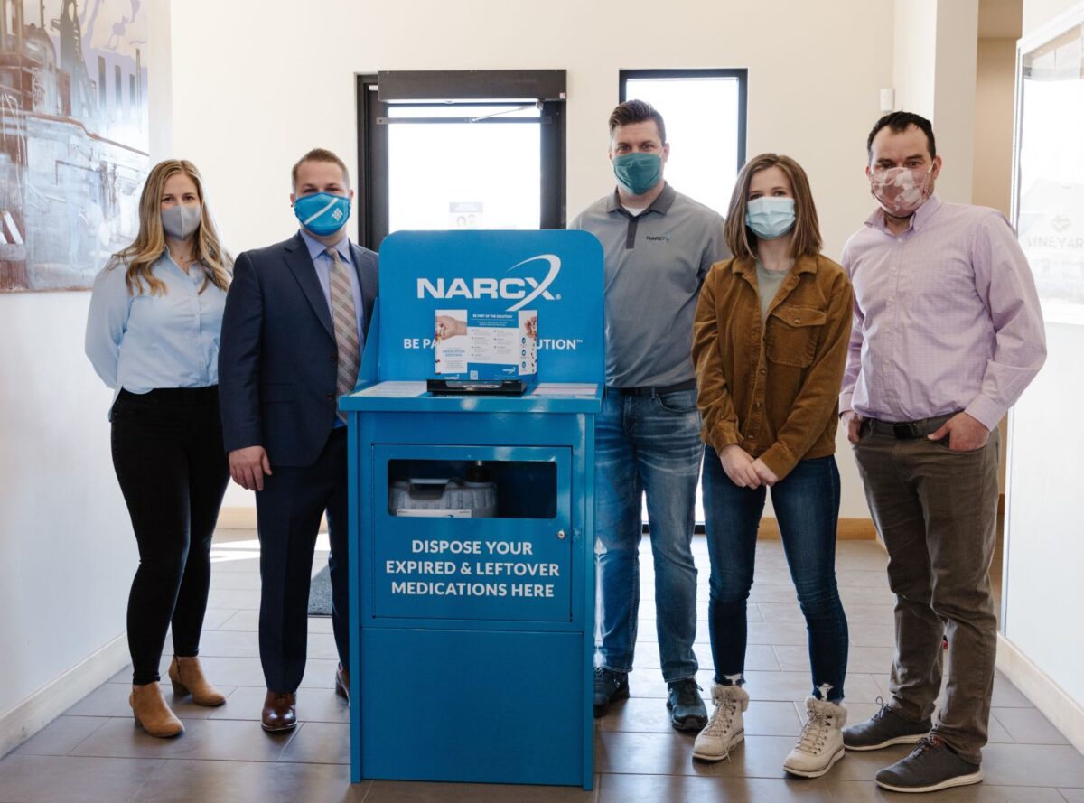 Vineyard partners with NarcX to help residents discard old ...